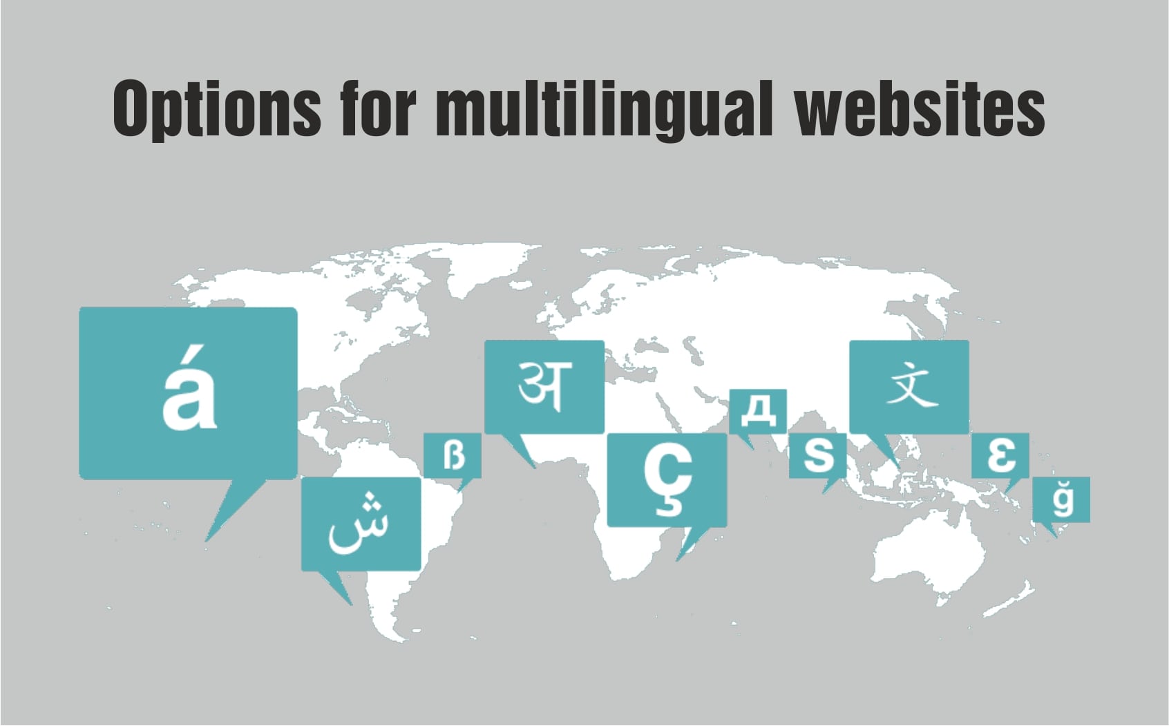 Options for multilingual websites | Web development company in Pune